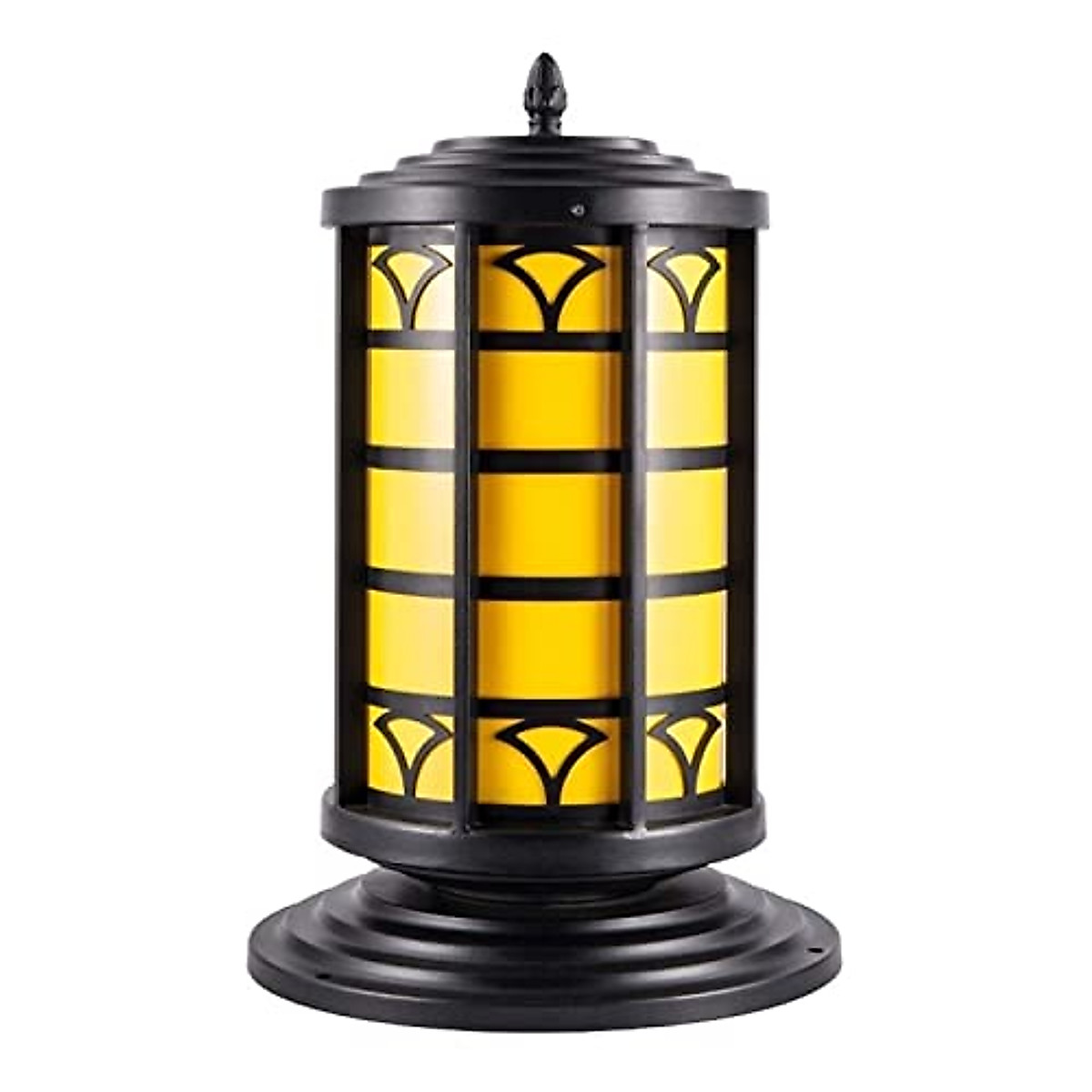OUUED European Wall Light E27/E26 Column Head Lamp Wall Lamp Waterproof Home Garden Lamp Garden Villa Hotel Door Pillar Lamp