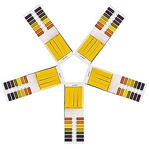 auons PH Test Strips 400 Strips, Professional Universal pH.1-14 Test Paper for Teaching, Chemistry Experiment, Water, Soil, Fruits, Diet PH Monitoring