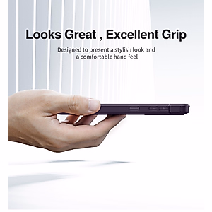 SURITCH for Samsung Galaxy S21 Case 6.2 Inch (Only), (2 Front Frames) Full-Body Heavy Duty Rugged Shockproof Phone Cover with Built-in Screen Protector, Dark Purple