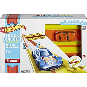 Hot Wheels Track Builder Fold Up Track Pack Assorted