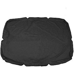 Patio Swing Canopy Replacement Porch Top Cover,Outdoor Waterproof Heavy Dust Swing Seat Furniture Covers,55x47x7 inch,Brown