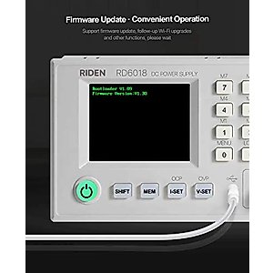 RD RD6018 DC Power Supply Variable Adjustable Lab Bench Power Supply Buck Converter Step Down Switching Regulated 4-Digital LCD Display 60V 12-18A 800W