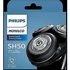 Philips Norelco Replacement Heads for Series 5000 Shavers, SH50/52