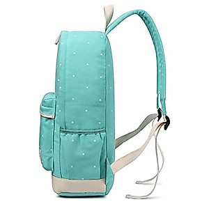 Roffatide Anime Sumikko Gurashi Game White Bear Tonkatsu Print Casual Backpack Green Canvs Schoolbag