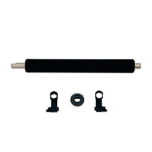 105934-034 Platen Roller with Bearings and Gear Compatible for Zebra GK420D GX420D GK430D GX430D ZP450 ZP500 ZP505 ZP550 Thermal Label Printer