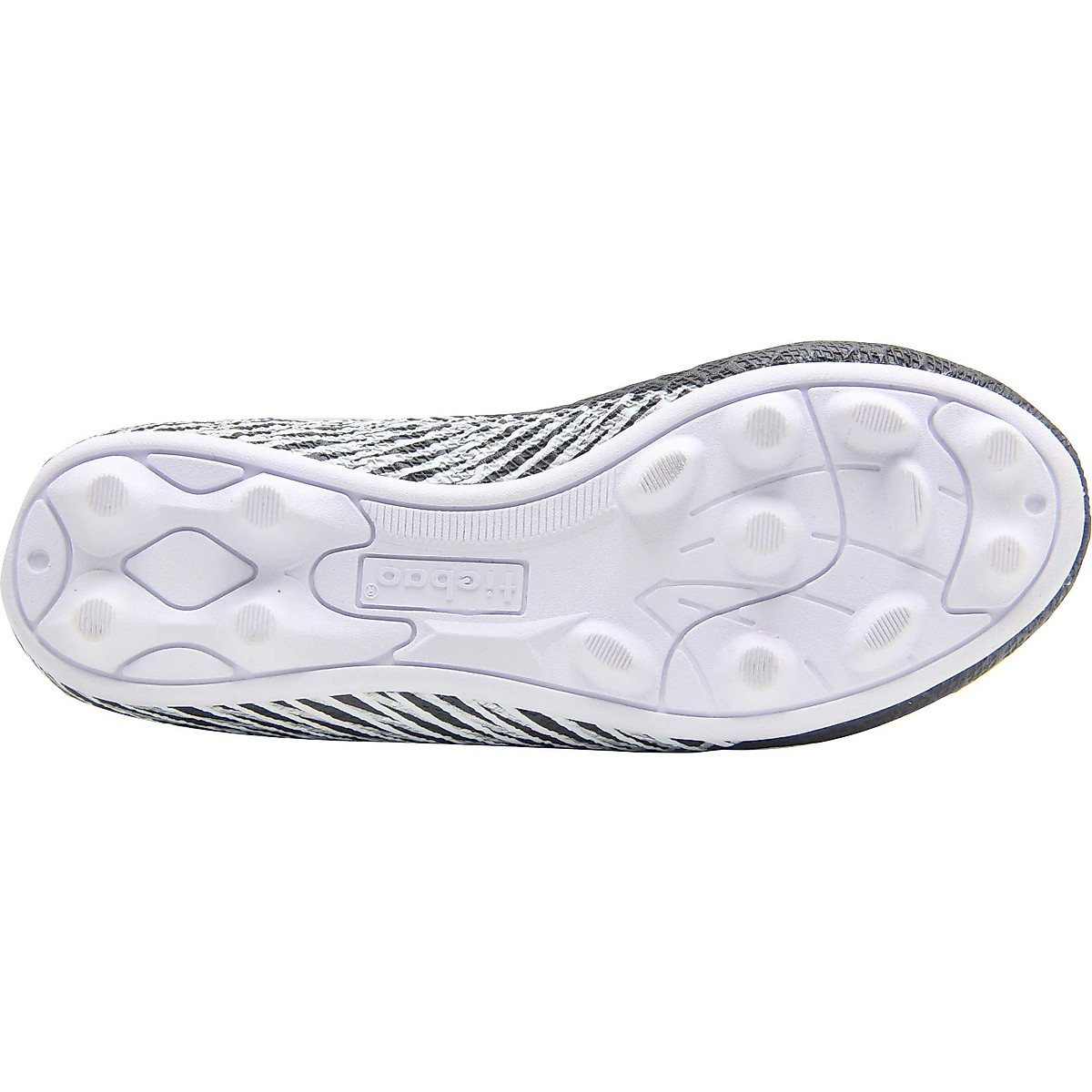 BomKinta Kid's FG Soccer Shoes Athletic Outdoor Soccer Cleats Black Size 6 M US Big Kid