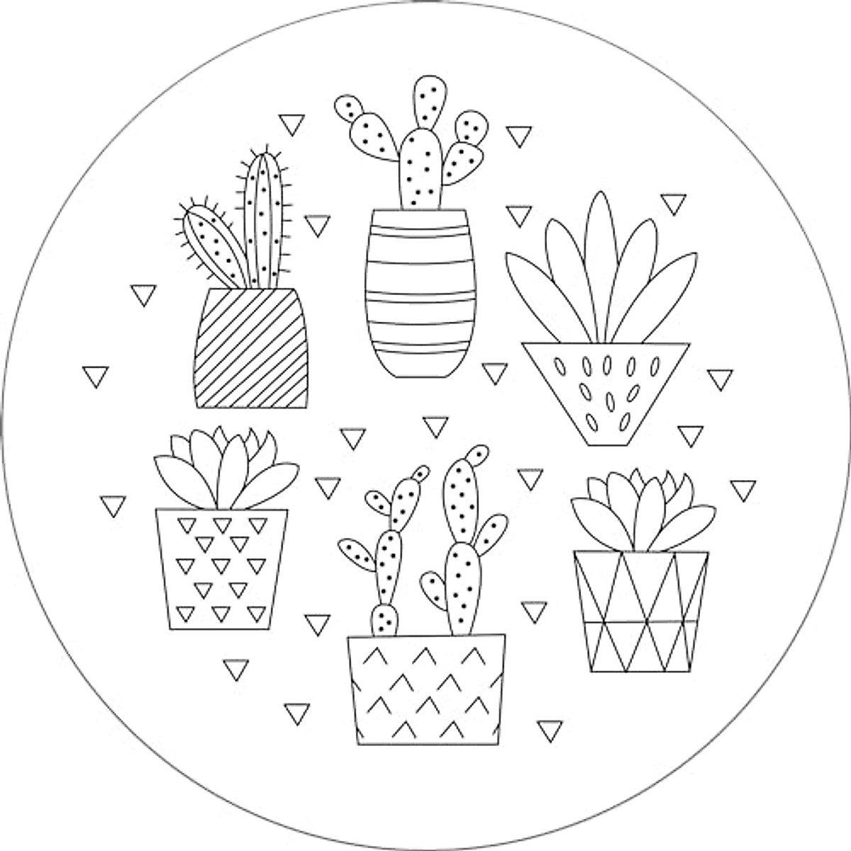Blooms & Succulents Embroidery Pattern Transfers (set of 10 hoop designs!)