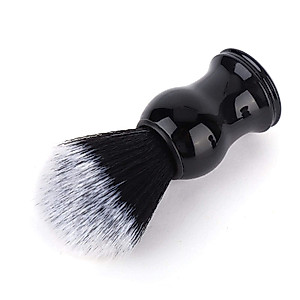 Shaving Brush, Barber Cleaning Hairbrush Neck Duster Brush with Wood Handle for Professional Salon and Home - 3 Types(#2)