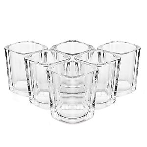 D&Z 6 Square Shot Glasses of Party, Bar, 2 oz Shooter Glass for Tequila and Vodka, Whiskey, Spirits, Liquors Shots ( 6 PCS )
