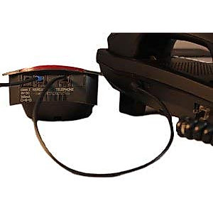 Headset Buddy Male 2.5mm to Male RJ9 / RJ10 Sub-Mini Audio Adapter Cable for Amplifier or Wireless Receiver Base Station (25M-RJ9M)