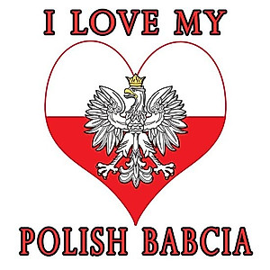 CafePress I Love My Polish Babcia Mug Ceramic Coffee Mug, Tea Cup 11 oz