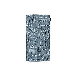 Beabes Airplane Pattern Hand Towel Civil Aviation Aerodrome Gray Aircraft Numeral Graphic Design Super Soft Hand Towel for Men Women Bathroom Polyester-Microfiber 30Lx15W Inch (38x76cm)