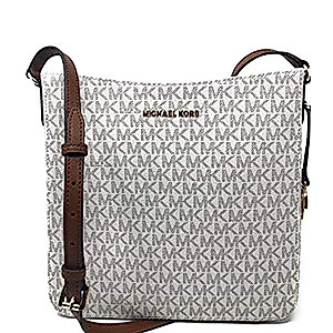 Michael Kors Jet Set Travel Large Messenger Bag (Vanilla 2019)