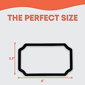 Movie Ticket Cookie Cutter with Easy to Push Design (4 inch)