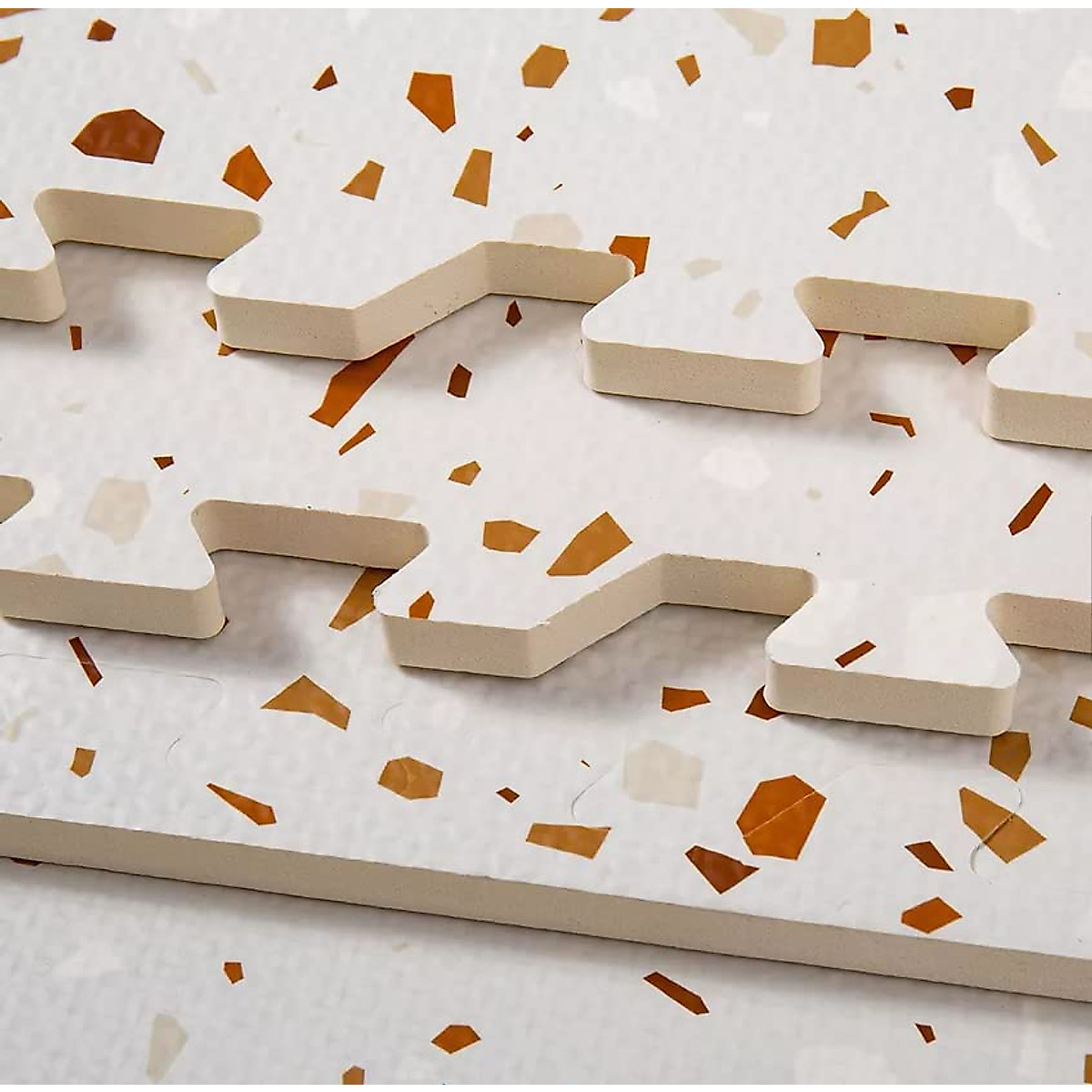 Baby Foam Play Mat (Brown Terrazzo)