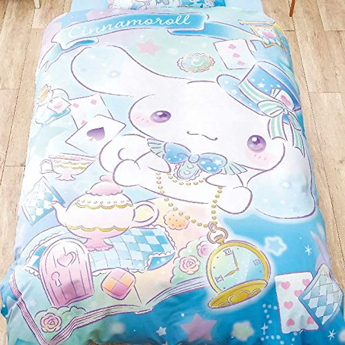 Sanrio Cinnamoroll futon Cover Single 3-Piece Set Quilt Cover Mattress Cover Pillow Cover SB-506-s