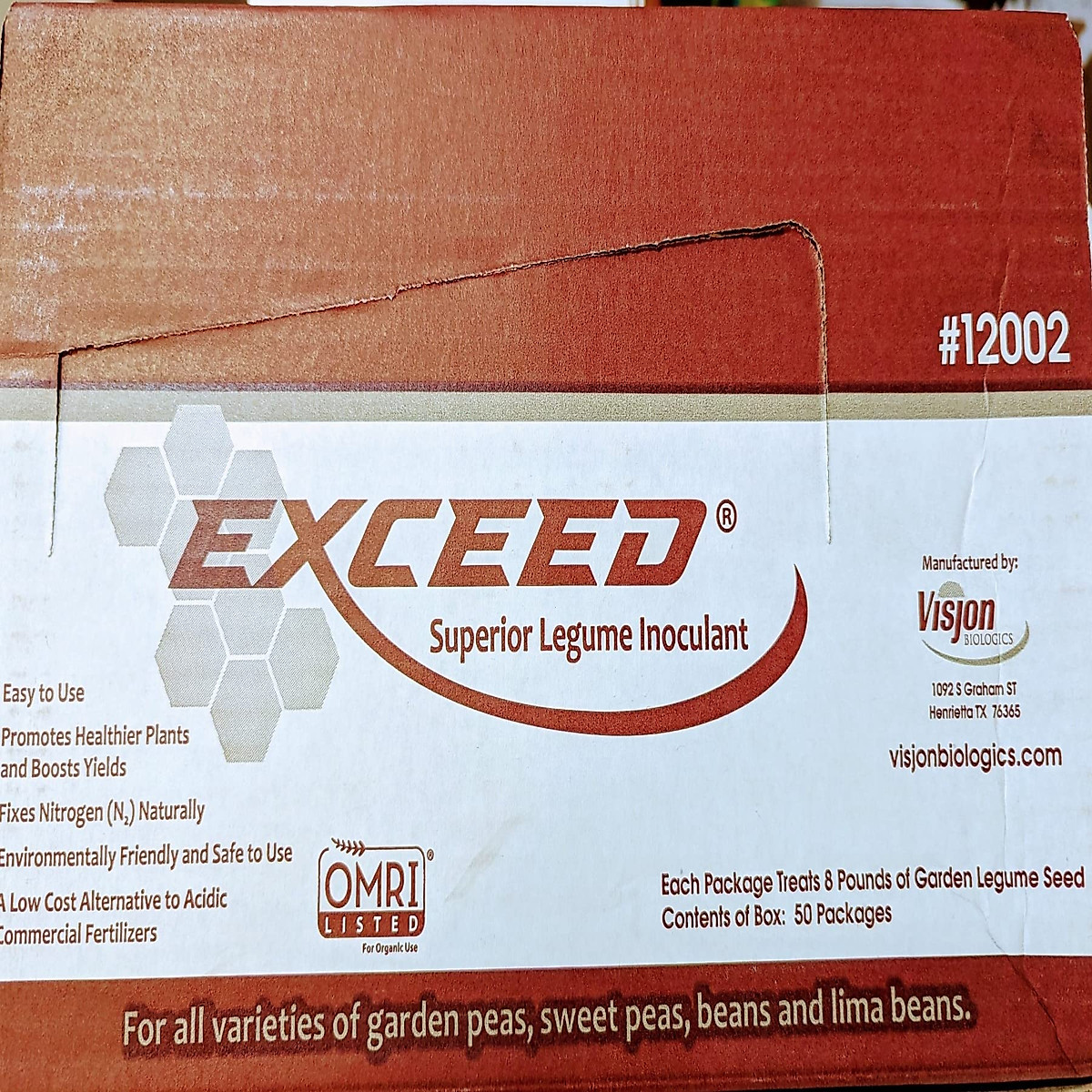 INOCULANT for PEAS and Beans Each