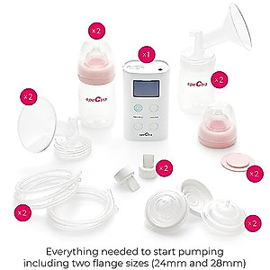 Spectra - 9 Plus Portable Electric Breast Milk Pump for Baby Feeding
