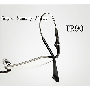 LUOMON Rx Prescription Eyewear Frames EG004 Blue