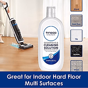 Tineco Smart Wet Dry Vacuum Cleaners, Floor Cleaner Mop 2-in-1 Cordless Vacuum for Multi-Surface & Tineco Floor Cleaning Solution