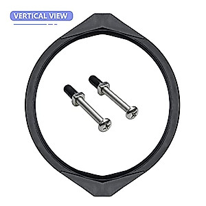 GMX600NM Noryl Flange Valve Clamp 8 to 8.5 inch,Compatible with Hayward S144T Pro Series Above Ground In Ground Pool Sand Filter,For models S144T S164T S166T S180T S210T S210S S220T S220T2 S230T S244T