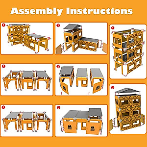 136PCS Construction Site Toy Vehicle Set, STEM Building Toys with Play Mat for Kids Boys, DIY Engineering Project Kits with Playmat, Best Toy Gift for 4 5 6 7 8 9 10 Years Old