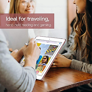 TiMOVO iPad 10.2 Case iPad 9th Generation 2021/ iPad 8th Generation 2020/ iPad 7th Generation 2019 Case,Slim Translucent Hard PC Protective Smart Cover with Stand for iPad 10.2 Inch,Rose Gold