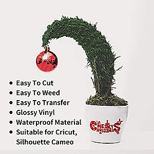 iImagine Vinyl Permanent Vinyl for Cricut, 72 Pack Permanent Adhesive Vinyl Sheets (12”x 12”) for Cricut, Silhouette Cameo and Any Craft Machine Cutter