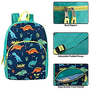 Trail maker 15 Inch Kids Backpacks for Preschool, Kindergarten, Elementary School Boys and Girls with Padded Straps