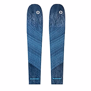 Blizzard Entertainment Women's Black Pearl 88 All-Mountain Lightweight Skis, Blue, 153 cm (8A007500001)
