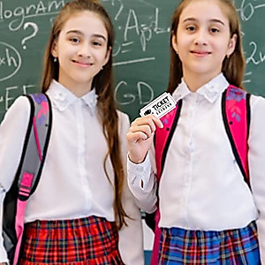 Methdic 2" x 2" 2000 Raffle Tickets Double Roll for Events, Entry, Class Reward, Fundraiser & Prizes Tickets