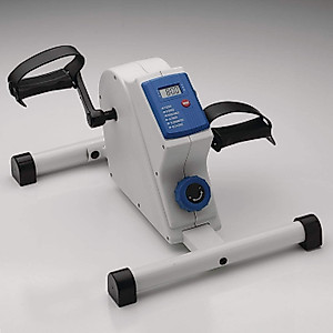 Sammons Preston Resistive Pedal Exerciser, Lightweight, Self-Powered, Portable, Easily Adjustable Workout Machine, Great Cardio Workout With Various Resistance Levels With the Quick Turn of the Dial
