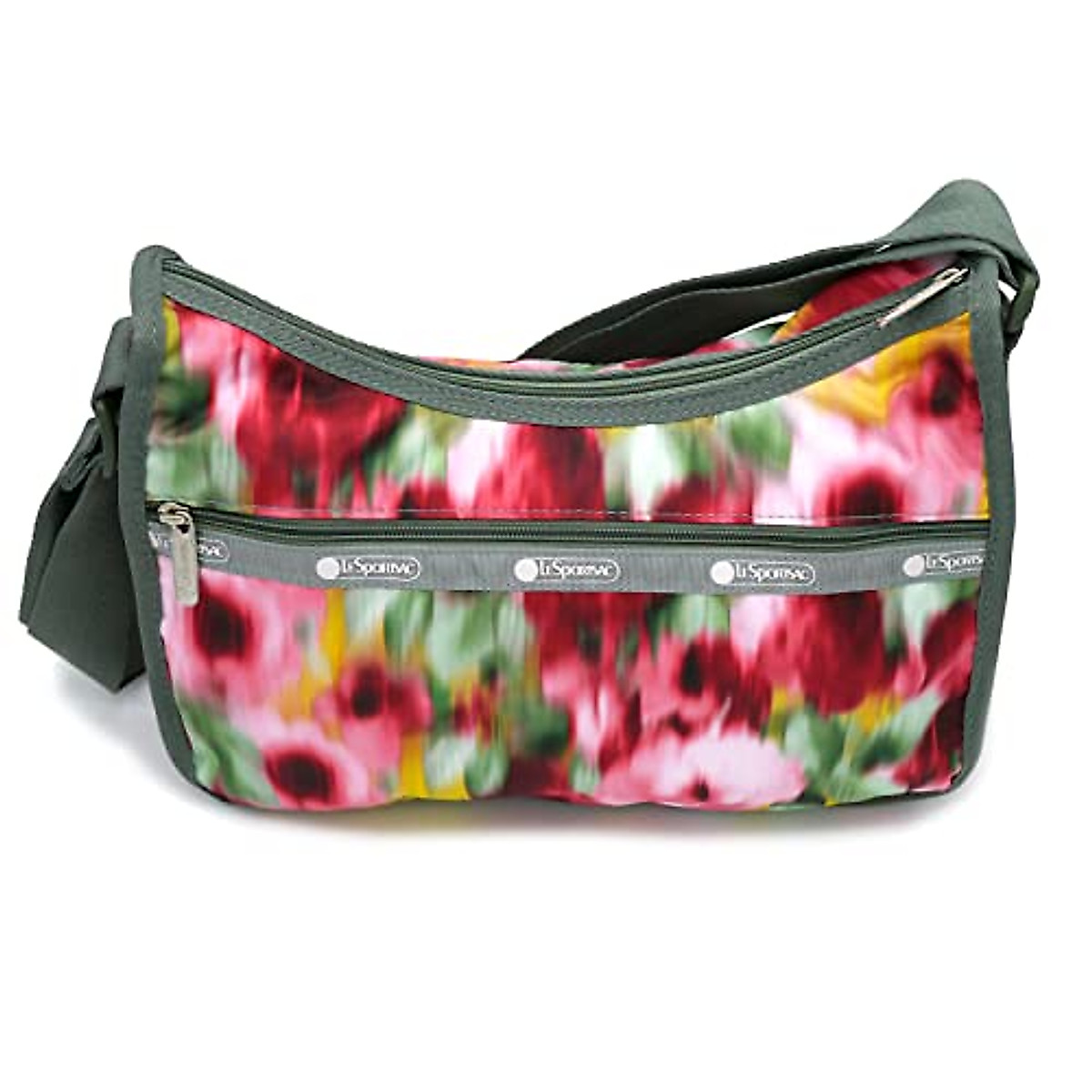 LeSportsac Classic Hobo Crossbody Handbag in Chasing Flowers