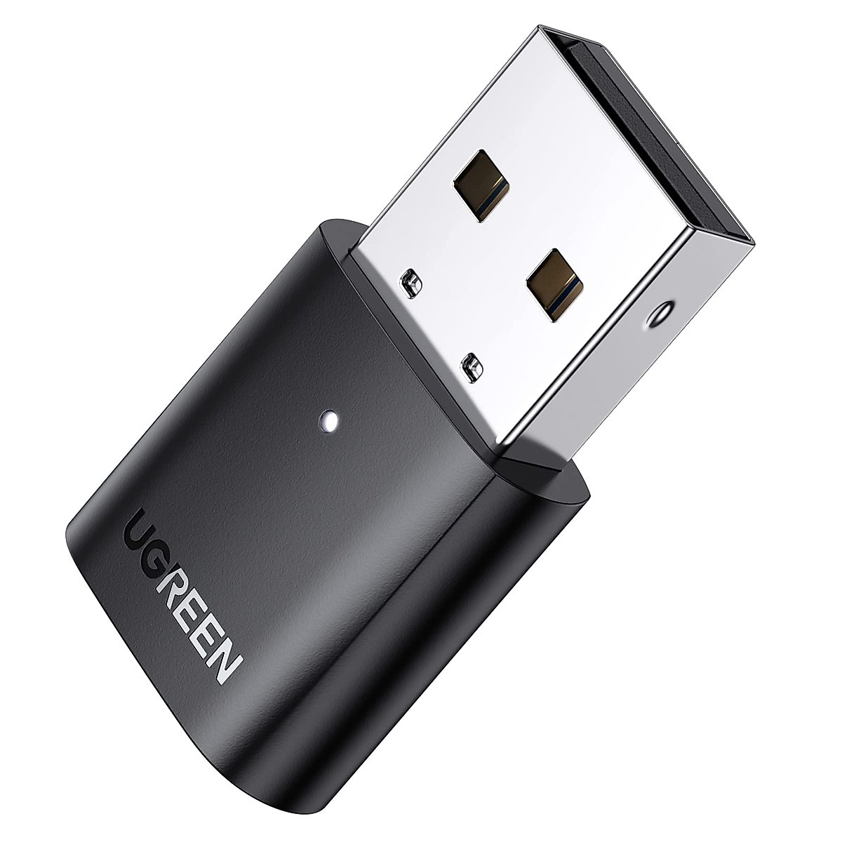 UGREEN USB Bluetooth Dongle for PC - 5.0 Adapter, Driver-Free for Windows 11/10/8.1, Compatible with Desktop, Laptop, Bluetooth Mouse/Keyboard, Headsets, Speakers