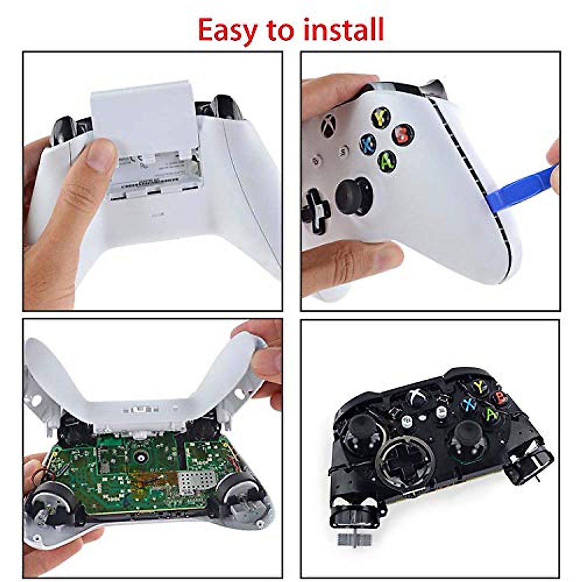 18-in-1 Replaceable Replacement Controller Parts Set