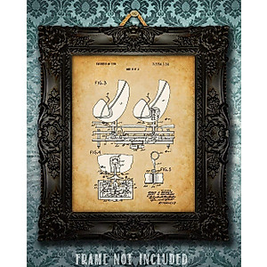 Disney Haunted Mansion Doombuggy Omnimover Patent - Great Home and Kids Room Decor, Amusement Ride Bedroom Display, Classic Gift for Children and Disney Fans,11x14 Unframed Patent Print Poster