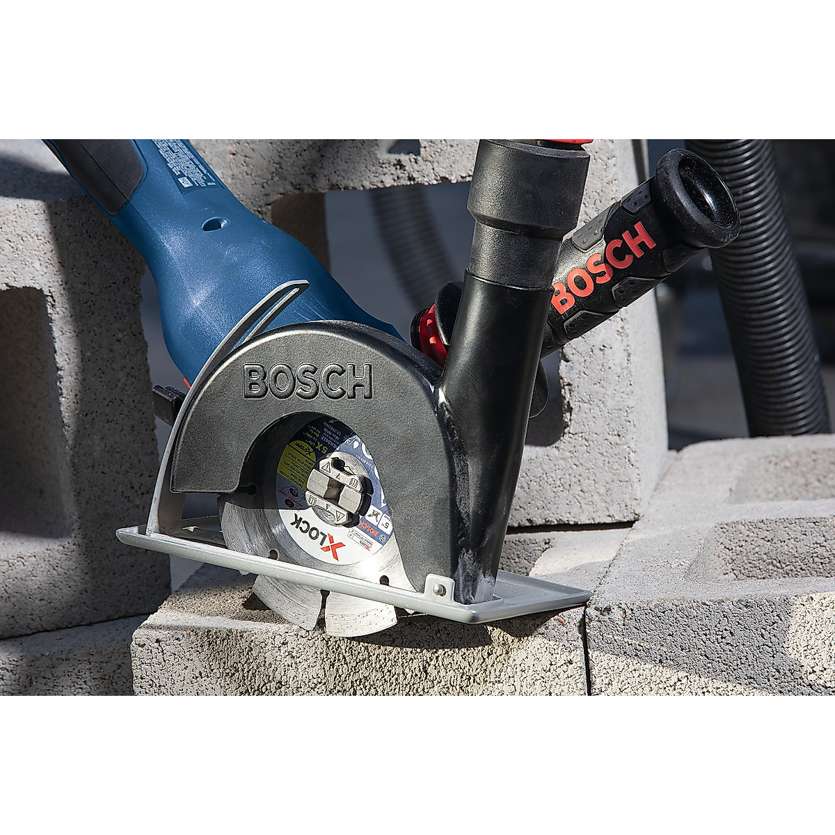 BOSCH GWX18V-13CB14 PROFACTOR™ 18V X-LOCK Connected-Ready 5 – 6 In. Angle Grinder Kit with (1) CORE18V® 8 Ah High Power Battery