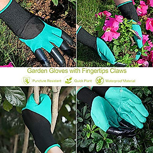 Gardening Tool Set - 13 PCS Heavy Duty Aluminum Gardening Tools Kit Floral Print Garden Tool Set with Non-Slip Rubber Handle & Durable Storage Tote Bag Gardening Supplies Gifts for Women Men