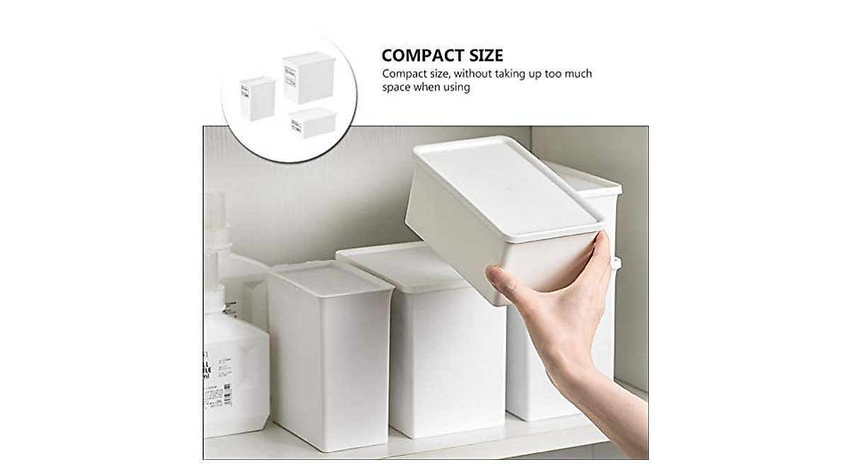 Operitacx 3-Piece Laundry Powder Storage Canisters