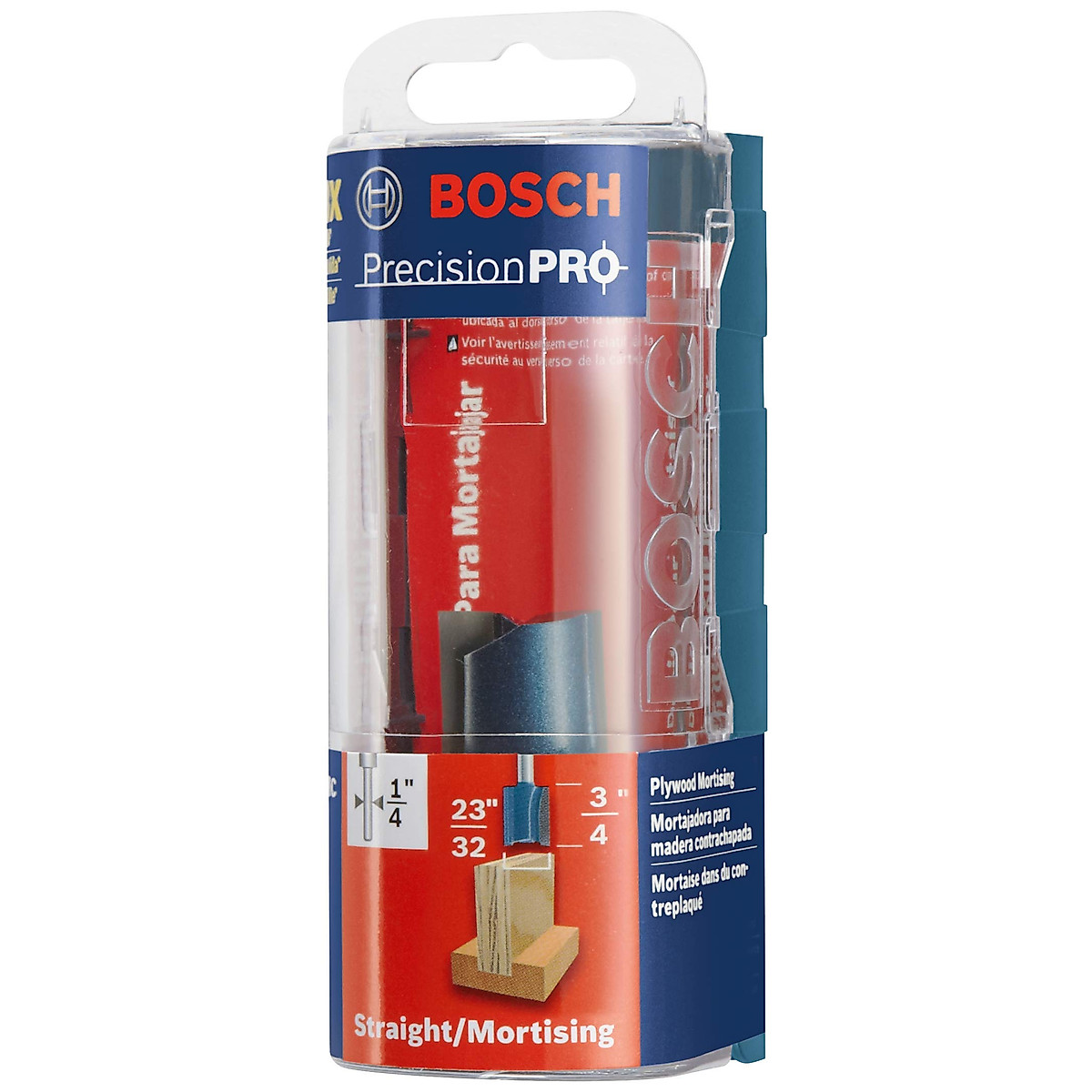 BOSCH 84602MC 23/32 In. x 3/4 In. Carbide-Tipped Plywood Mortising Router Bit