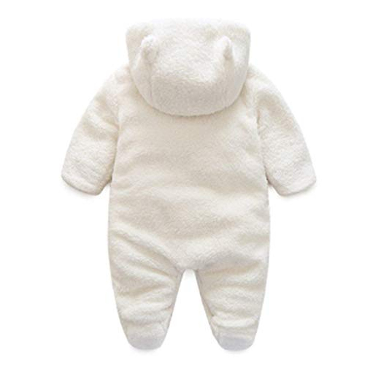 Collager Newborn Baby Winter Thicken Cartoon Sheep Snowsuit Coats Infant Boys Girls Warm Fleece Hoodie Romper Snow Wear