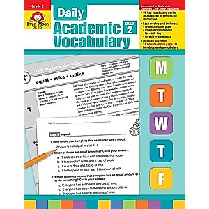 Evan-Moor Daily Academic Vocabulary, Grade 2