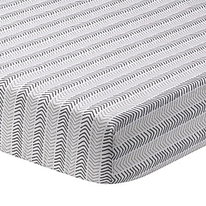 Lambs & Ivy Woodland Forest Animal Nursery 3-Piece Mini Crib Bedding Set - Gray