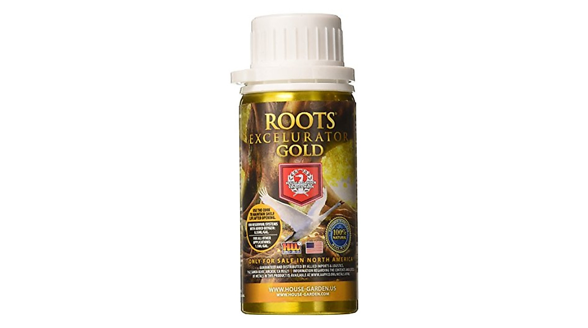 Roots Excelurator Gold Hydroponic Cloning Solution - Fast Rooting & Growth
