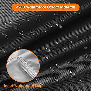 22 inch Griddle Cover for Blackstone Tabletop Griddle with Hood,Waterproof 22 inches Table Top Grill Cover