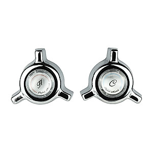 Danco 88089 Hot/Cold Handles for Crane Faucets, Chrome