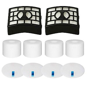 Colorfullife Filters for Shark Rotator DuoClean Powered Lift Away Speed Vacuum NV680, NV681, NV682, NV683, NV800, NV801, NV803, UV810, Replaces Part XHF680 and XFF680