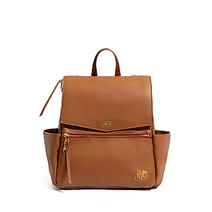 Freshly Picked Classic Mini II Diaper Bag Backpack, Wipeable Vegan Leather Harry Potter Diaper Bag, 8 Pockets (Harry Potter)