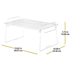 Whitmor Wire Grid Stacking Utility Shelf