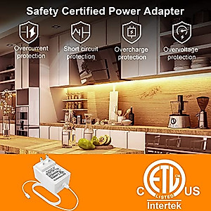 LAFULIT 10 PCS Under Cabinet Lights Kit, Motion Sensor LED Strip Lights with Remote, Dimmable and Timer Warm White Counter Lights for Kitchen Cabinets, Cupboards, Closets, Stairs, Shelf, Desk, and Bed